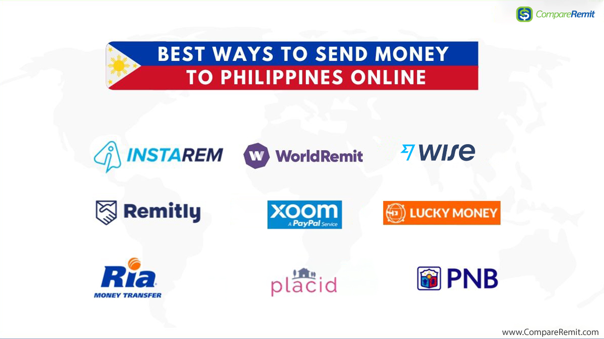 Best Way To Send Money To The Philippines From USA CompareRemit Best Way To Send Money To The Philippines From USA CompareRemit